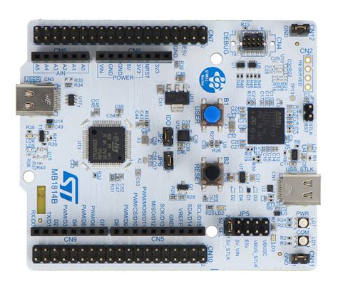 stm32 nucleo h503rb stm32h503rbt6 arm cortex m33 botland robotic shop