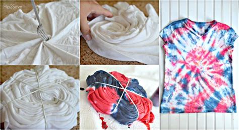 How To Tie Dye Swirl Design By Patriotic Tie Dye Shirts