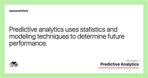 Predictive Analytics AwesomeFinTech Blog