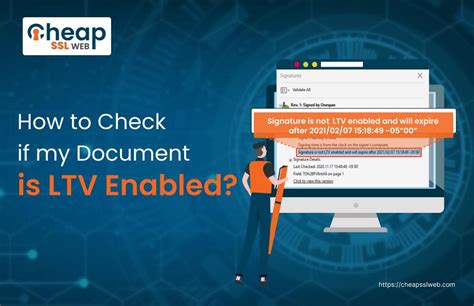 How To Check If The Document Is Ltv Enabled Or Not Cheapsslweb