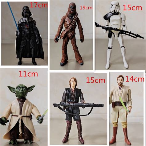 โมเดลฟิกเกอร์ Star Wars Darth Vader Stormtrooper Soldier Mankind ข้อต่อ