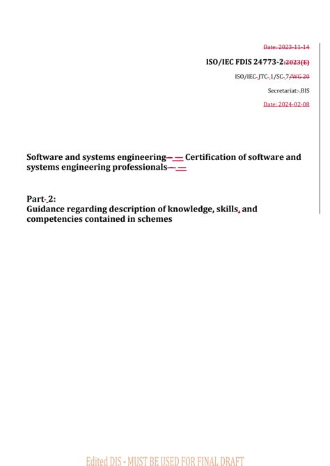 ISO IEC 24773 2 2024 Software And Systems Engineering Certification Of Software And Systems
