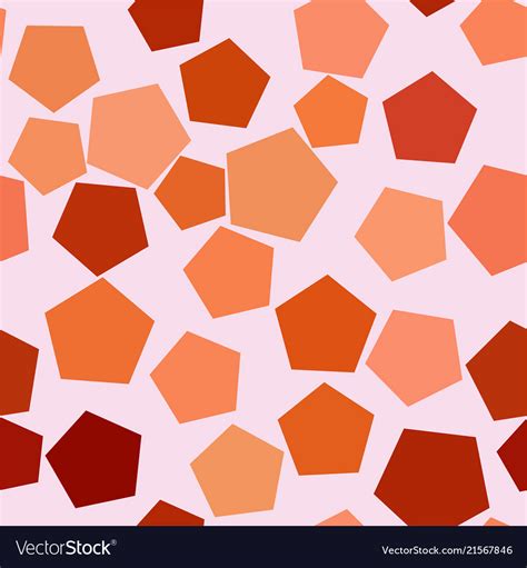 Seamless Abstract Geometric Background With Shape Vector Image
