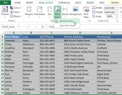 Excel 2013 Printing Workbooks