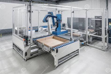 packaging and sorting robot with its advanced sensor system and