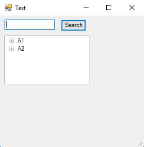 Winforms Searching Between Treeview Nodes Powershell Stack Overflow