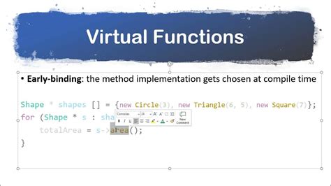 C Inheritance Polymorphism And Virtual Functions Youtube
