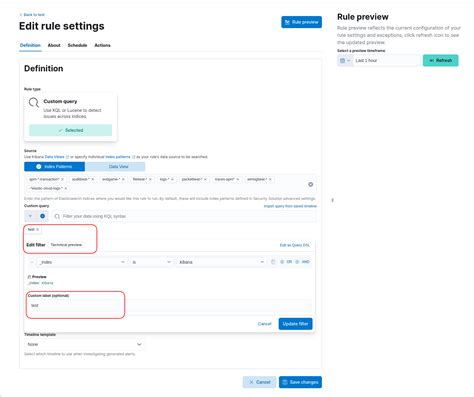 Security Solution Custom Query Rule With Custom Labels Applied Does Not Show Custom Labels In