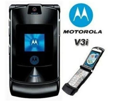 Motorola RAZR V I Black Edition Flip Mobile Phone With Original Accessories