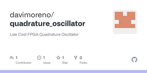 GitHub Davimoreno Quadrature Oscillator Low Cost FPGA Quadrature Oscillator