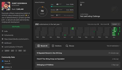 day 30 of 100daysofcodechallenge of solving coding problems sumit