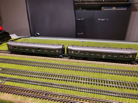 Roco 4290 2x Db 1kl 1xdb 2kl Personenwagen Ac Gebraucht In
