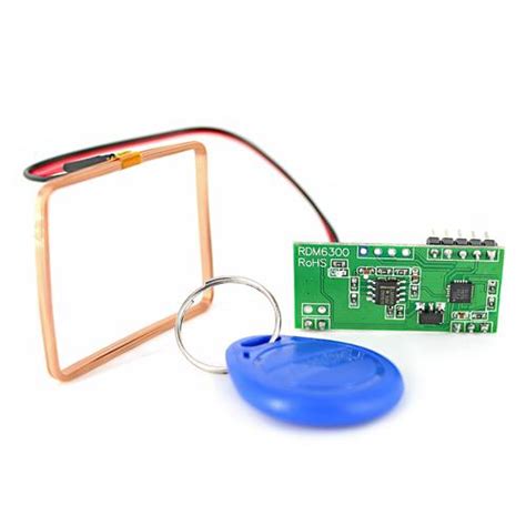 K Serial UART RFID Card Reader Module W Coil ID Key For Arduino
