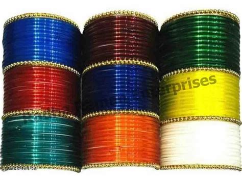 Round Wedding Resam Plain Glass Bangles At ₹ 155set In Firozabad Id