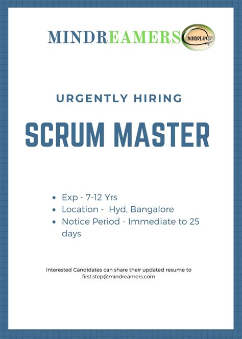 Mindreamers On Linkedin Mindreamers Experience Hiring Job