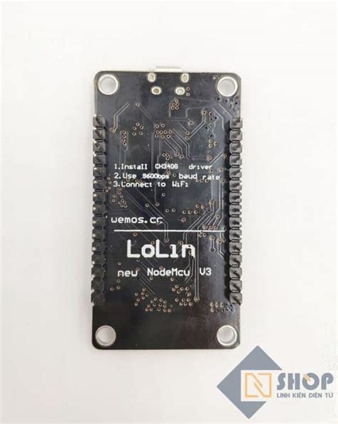 Arduino NodeMcu Lua WIFI V CH Nshop