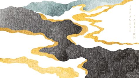 Abstract Waveform Background 3d Technology Style Vector Image