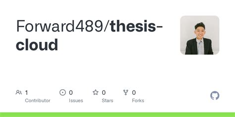 GitHub Forward Thesis Cloud