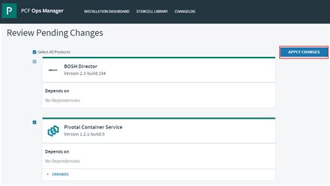 Configuring Pivotal Container Service Pks In Pcf Ops Manager Dashboard
