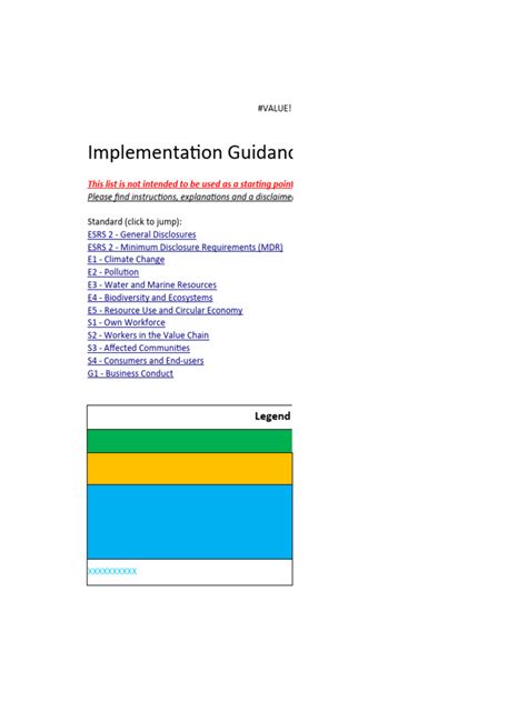 Efrag Ig 3 List Of Esrs Data Points Pdf Risk Business Model
