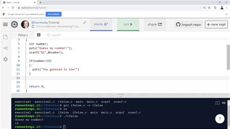 C Coding 05 If Else If Else Youtube