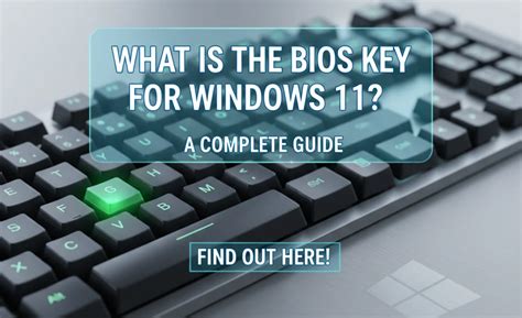 What Is The Bios Key For Windows 11 Find Out Here Wingeek