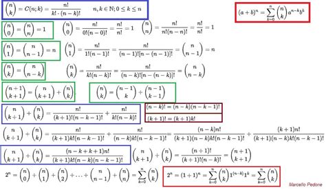 Matematica Coefficiente Binomiale