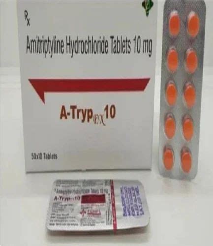 Amitriptyline Hydrochloride Tablets 10 Mg At ₹ 300 Stripe Amitriptyline Tablet In Nagpur Id