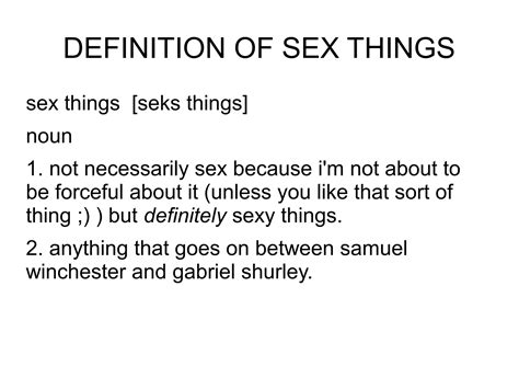 Why Sam Should Date Me ODP