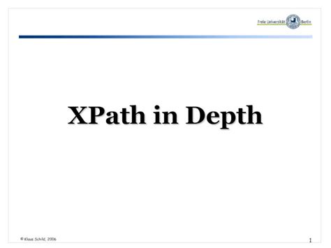 Pdf Xpath In Depth · 2018 3 19 · Xpath Functions Contd • Xpath