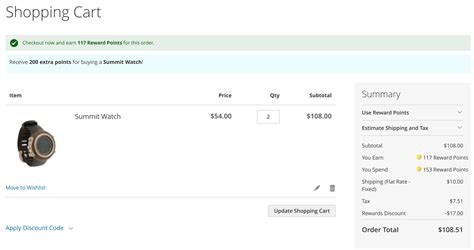 Magento 2 Reward Points Extension Magento Rewards Program Mirasvit