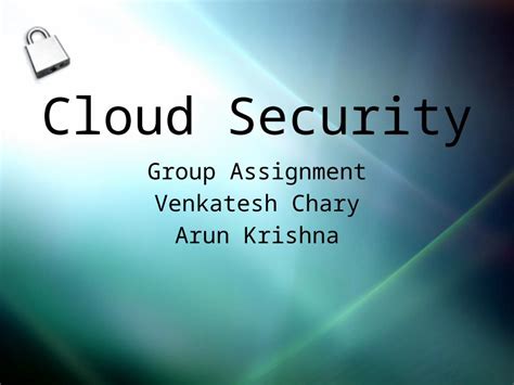 Pptx Cloud Security Ppt Pdfslidenet
