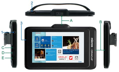 Oracle MICROS Tablet 720 Features