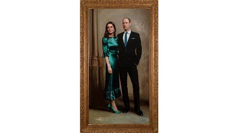 Prince William And Kates First Official Joint Portrait Released Uk