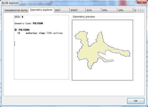 地図とかの空間情報をsqliteに格納するspatialiteを使用してみる Python Qiita