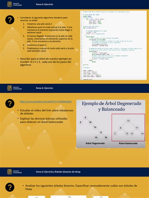 Algoritmos Y Estructuras De Datos I Evaluación Tema 6 Pdf