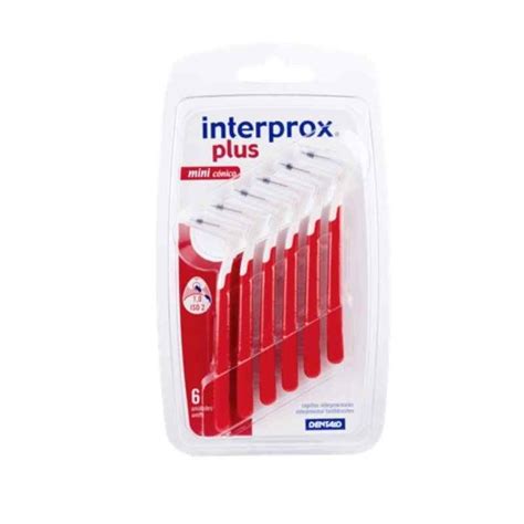 Cepillo Interprox Plus 2g Mini Conico X 6 Unidades