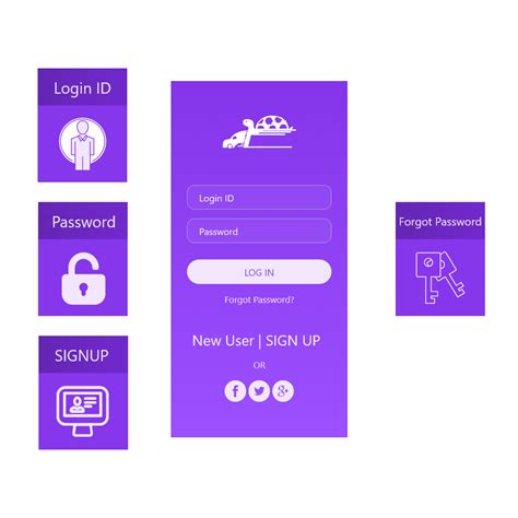 New App UI Design Behance