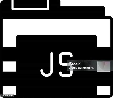 Js Folder Icon Stock Illustration Download Image Now Horizontal