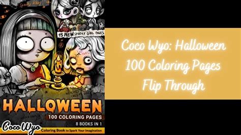 Coco Wyo Halloween 100 Coloring Pages 🎃 Youtube