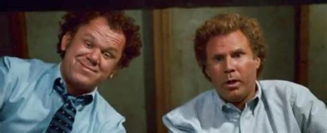 In Step Brothers When Derek Falls From The Treehouse And Hurts His Shoulder Brennan Says Hey