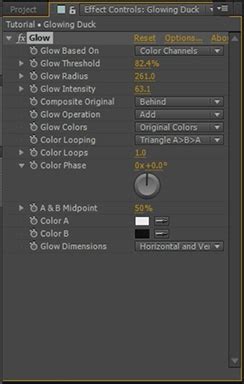 How To Make Things Glow In Adobe After Effects Basic Tutorial