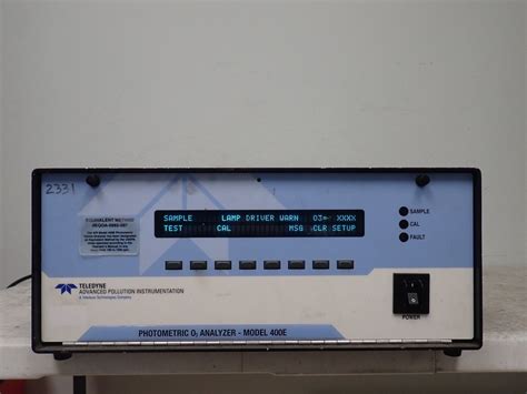 Teledyne Api Photometrics O3 Analyzer Model M 400e Ebay