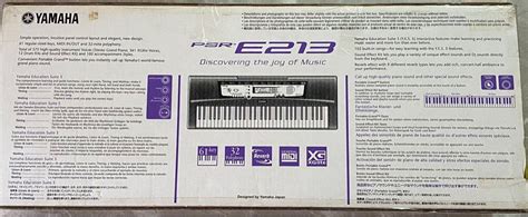 Yamaha Keyboard Psr E213 Hobbies And Toys Music And Media Musical Instruments On Carousell