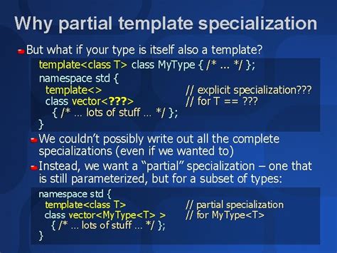 Dev 321 Understanding And Using Advanced C Template
