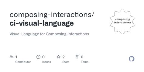 Github Composing Interactionsci Visual Language Visual Language For