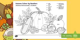 Autumn Themed Addition PowerPoint Teacher Made Twinkl