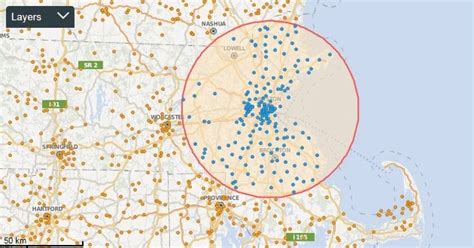 Create Radius Map