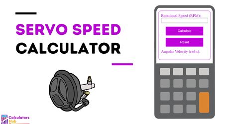 Servo Speed Calculator Online