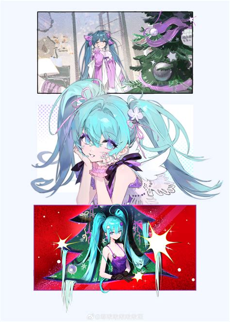 Han Jiu 456116642 Hatsune Miku Vocaloid Absurdres Highres 3girls
